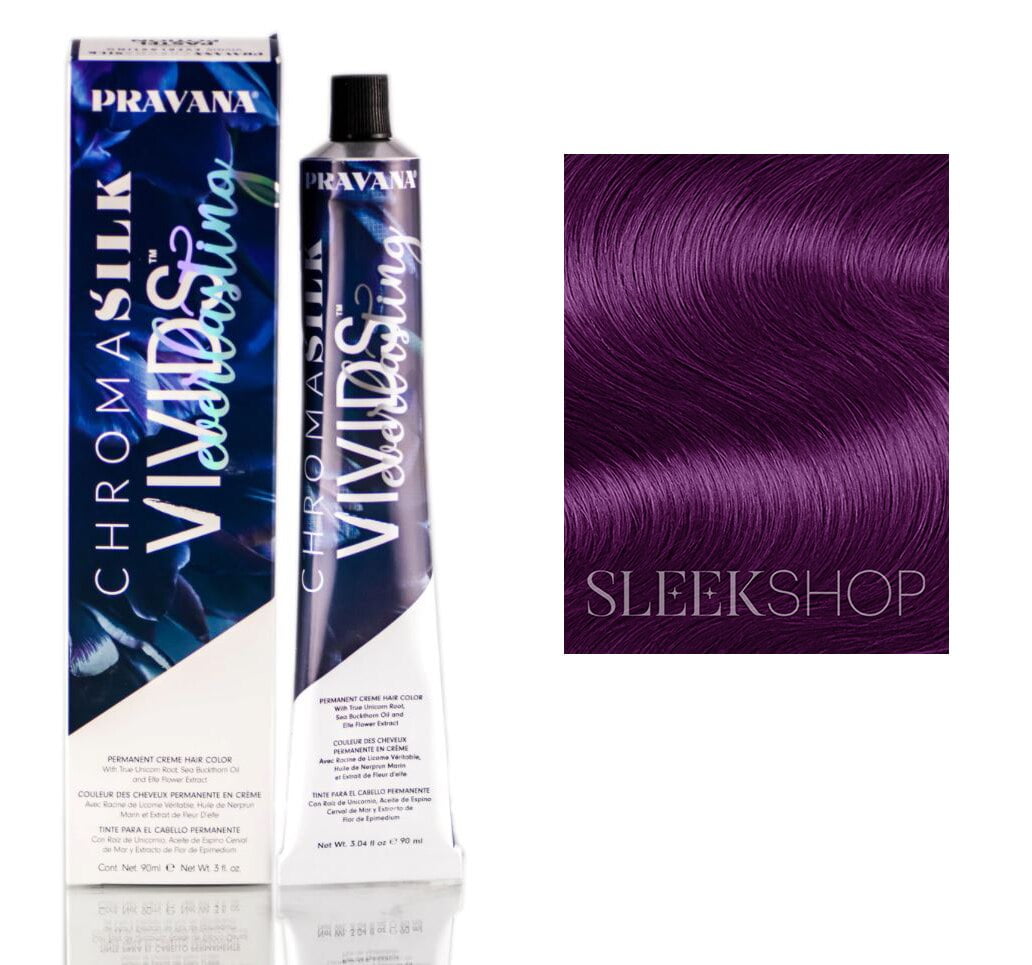 Pravana Pravana Chromasilk Vivids Everlasting Permanent Hair Color Violet Reign Walmart