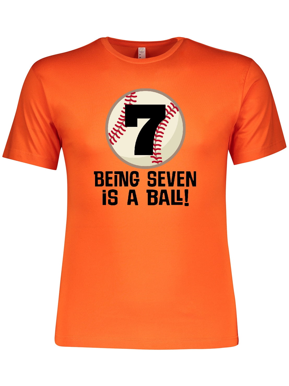 INKtastic Inktastic 7th Birthday Baseball 7 Year Old Boy Child Short inktastic-inktastic-7th-birthday-baseball-7-year-old-boy-child-short