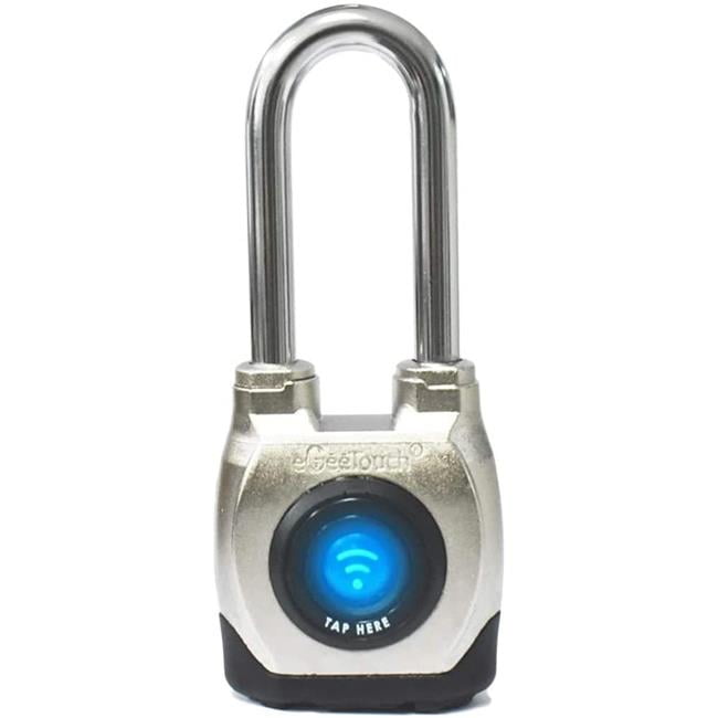 eGeeTouch 5-02202-94 4th Gen Outdoor Smart Padlock - Walmart.com