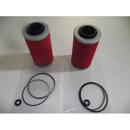 AFTERMARKET 2 PACK SEADOO OIL FILTER O-RING KIT OEM#420956741 420956740 ...