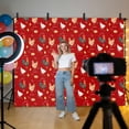 Farm Chicken Photography Backdrop 7x5FT, White Hen Rooster Red ...