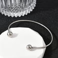 304 Stainless Steel European Style Torque Bangles Making Cuff Bangles ...