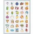 35pcs Cuddly Stickers Food Character Animal Stickers Funny Stickers for ...
