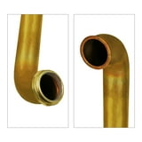Highcraft 20244 Double Waste Bend for Tubular Drain Applications, 1-1/2 ...