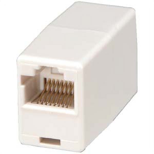 ACCL RJ45 Modular Inline Coupler Straight, White, 4 Pack - Walmart.com