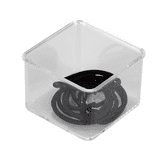 Simplify Small Square Drawer Organizer, 3" x 3", Clear - Walmart.com