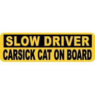 StickerTalk Caution Stripes Vinyl Sticker, 10 inches x 3 inches ...