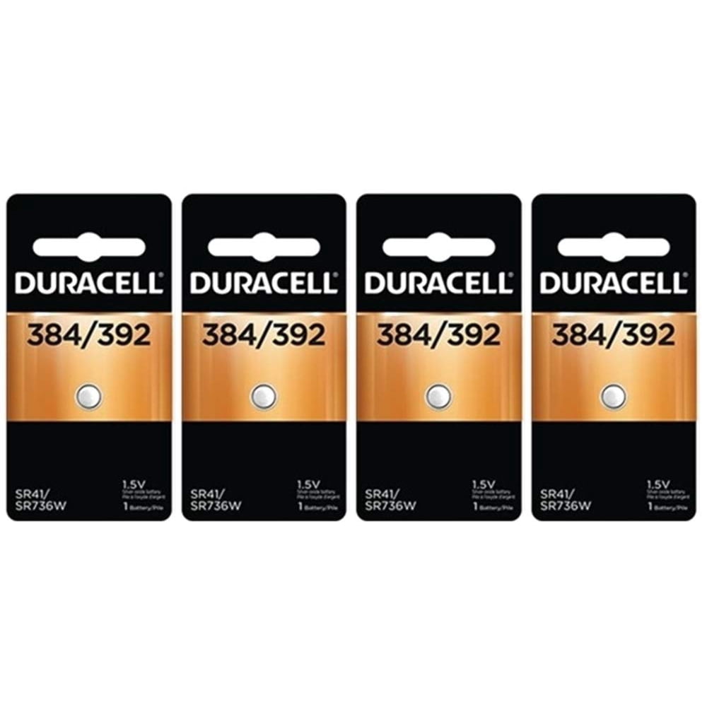 Duracell 384/392 - 2 pack - 4 packs - 8 total batteries - Walmart.com ...