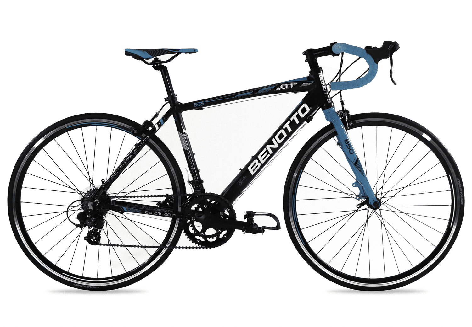 Bicicleta Ruta 850 R700 14V Talla 48 Negro Azul Benotto Benotto 850 ...