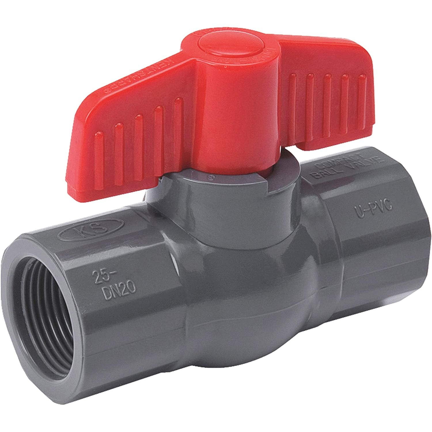 Mueller 107-103 Ball Valve, 1/2" FIP X 1/2" FIP - Walmart.com