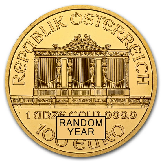 Austrian Mint - Austria 1 oz Gold Philharmonic BU (Random Year ...
