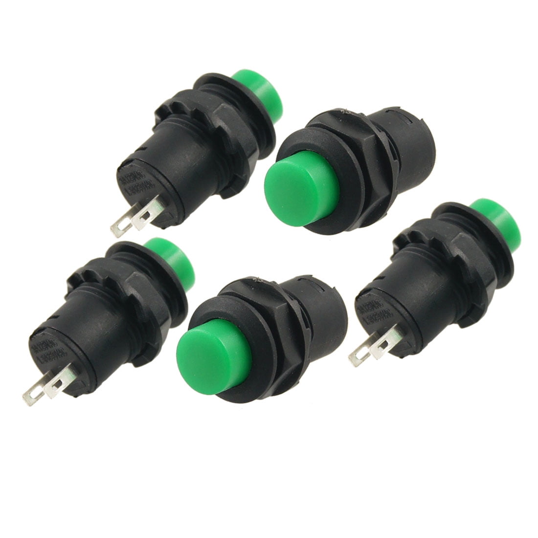 5 Pcs 250V/1.5A 125V/3A SPST Momentary Push Button Switch Lmvii ...