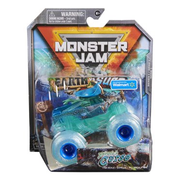Monster Jam 2 Pack Earth Vs Surf Max-D Maximum Destruction vs Zombie ...