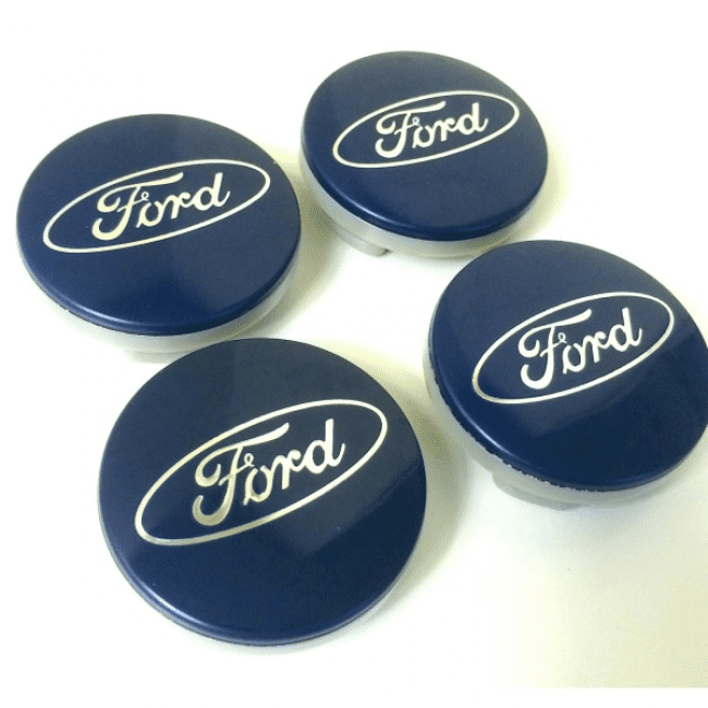 Click here for Bs Store Blue 54mm 4-Pack Center Cap Ford One Size prices