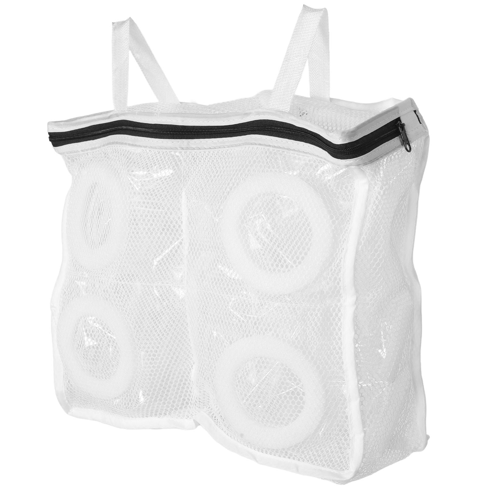 Click here for Whamvox Shoe Washer Bag White Laundry Mesh Bag Mac... prices