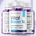 Vital Boost XL Gummies Advanced Formula All Natural Vitamin Supplement ...