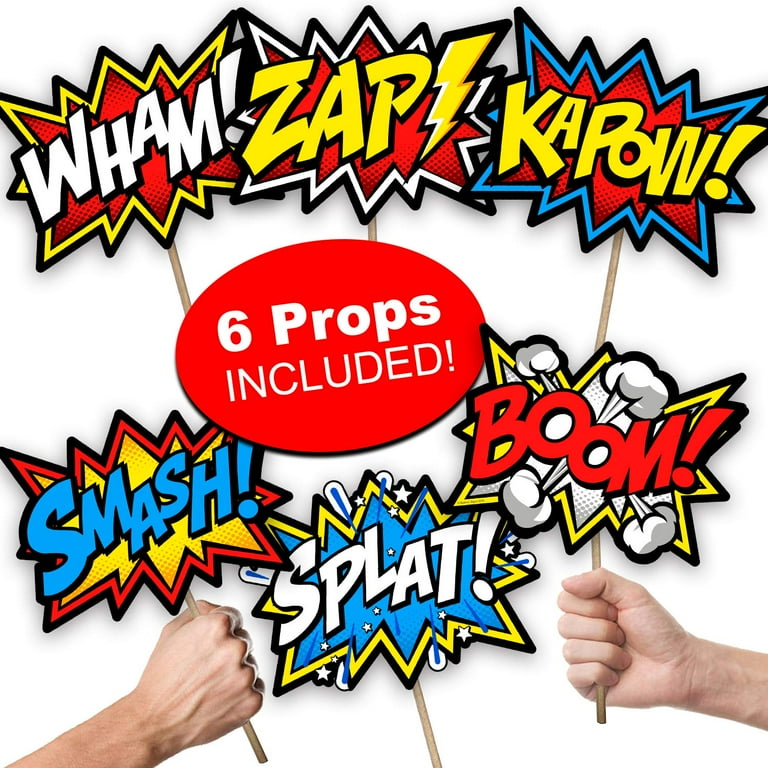 Superhero Action Words