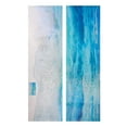 3D Beach Waves Ocean Stickers Murals Environmentally Friendly Long Lasting Pvc Material Easy To ...