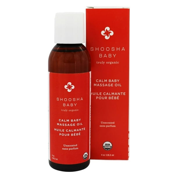 Shoosha - Calm Baby Massage Oil Unscented - 4 fl. oz. - Walmart.com
