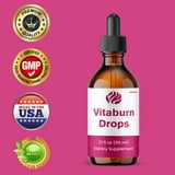 VitaBurn Drops Liquid Supplement, Vita Burn All Natural Extract Formula ...