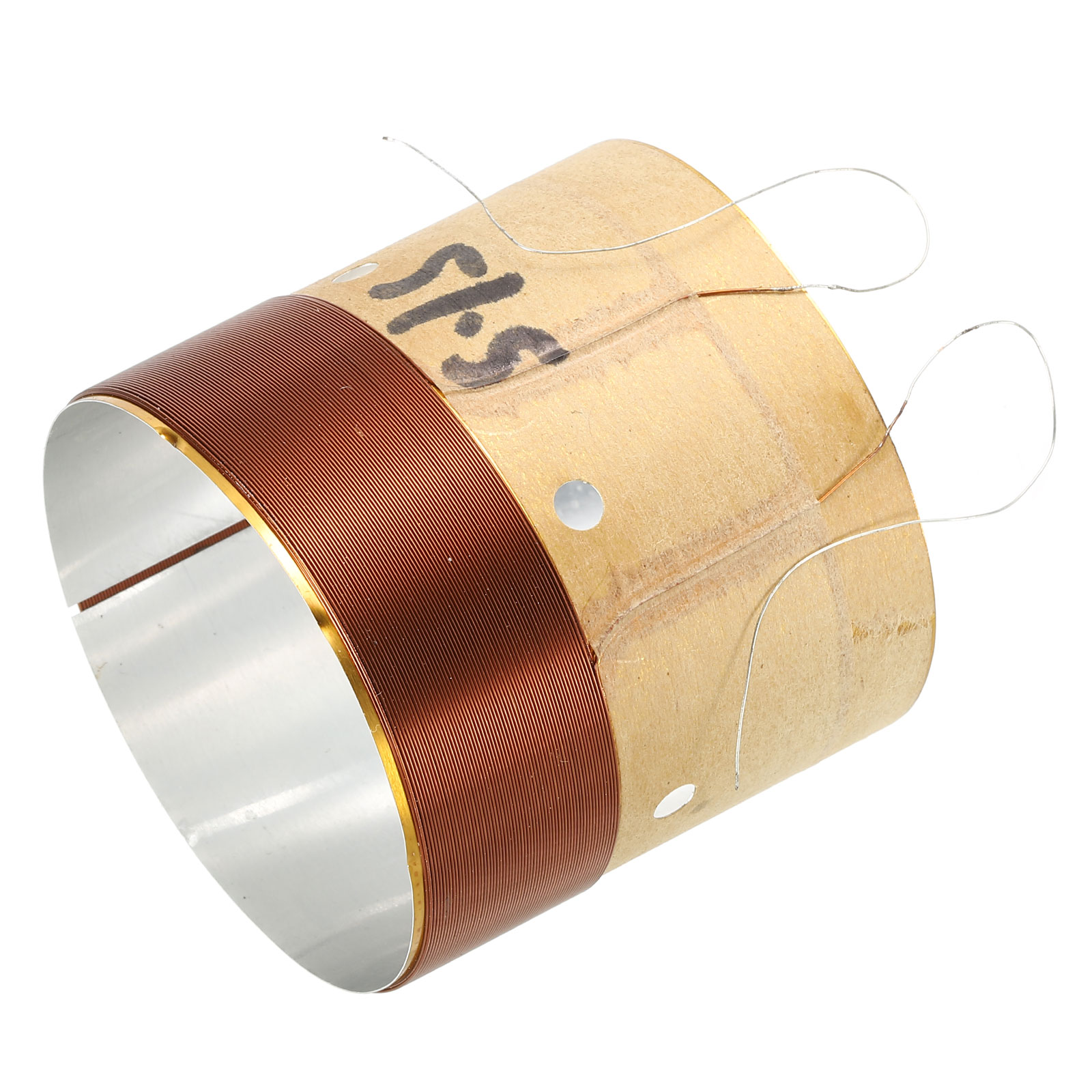 Uxcell Woofer Voice Coil 23 Inch 2 Layers Round Copper Wire Speaker ...