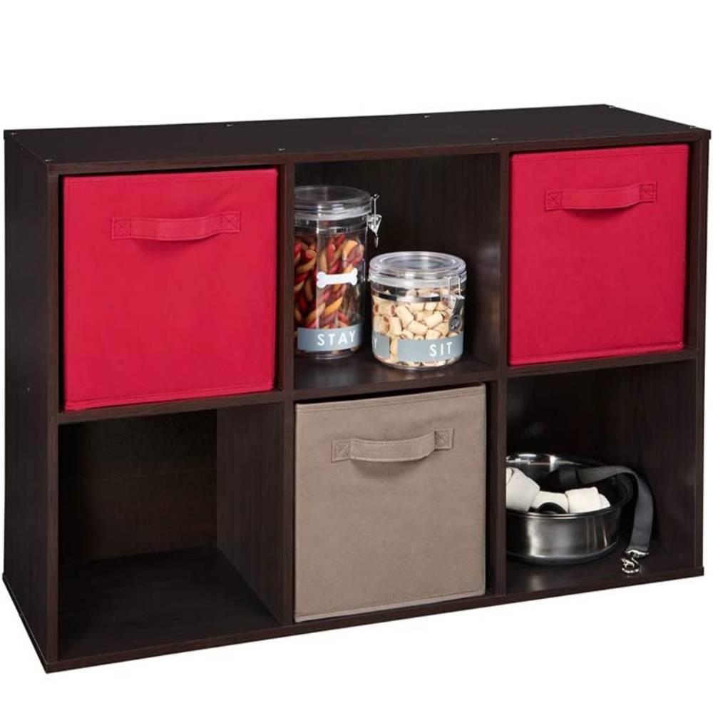 SalonMore 2-Tier 3x2 Cube Organizer Office Book Shelf for Kids ...