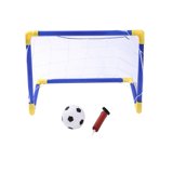 Little Kids Premium Portable Soccer Goal Set Endless Hours of Fun and ...