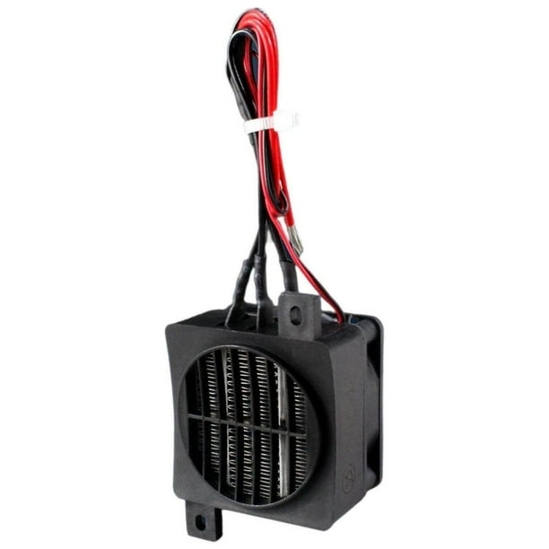 Heater 24V 12V DC Fan Thermostatic Egg Incubator PTC Fan Heater Heating ...