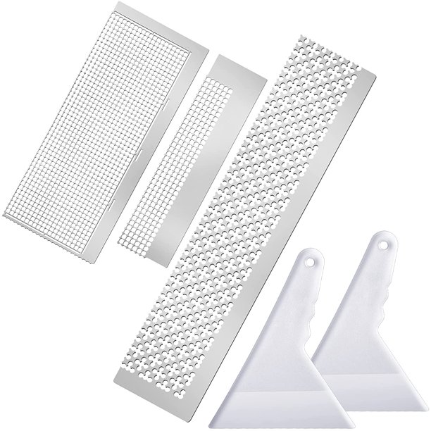 3 Pieces Diamond Painting Ruler Stainless Steel Diamond Mesh Ruler 5D ...
