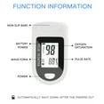 Genkent Fingertip Pulse Oximeter, SpO2 and Pulse Rate Readings, OLED ...