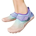 Djtdsds Kids Water Shoes Breathable Barefoot Aqua Socks for Beach Swim ...