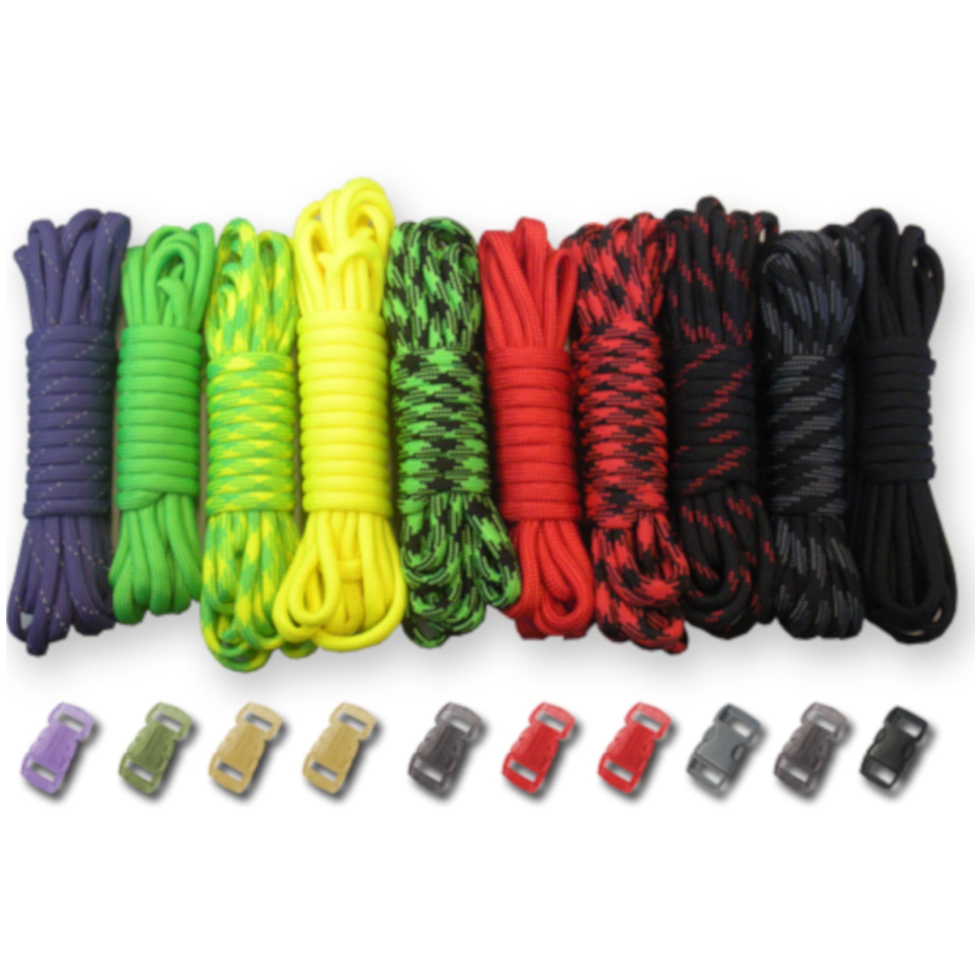 Paracord Planet 550lb Type III Paracord Combo Crafting Kits with ...