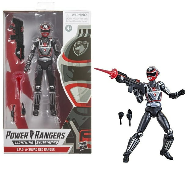 Hasbro Power Rangers S.P.D. A-SQUAD Red Ranger Active Joint Anime ...