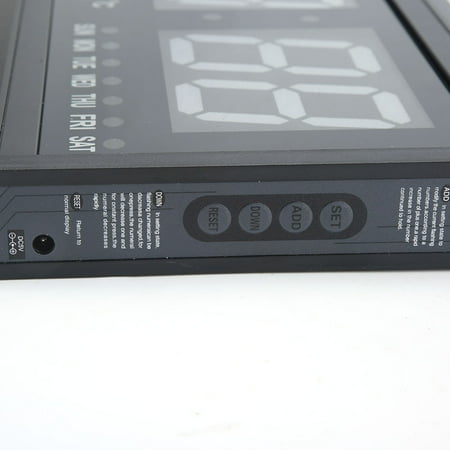 Electronic Clock Led Clock Digital Led Clock Wall Timer Led Wall Clock ...