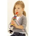Click N' Play Kids Musical Instrument - Metallic Silver Clarinet with 8 ...