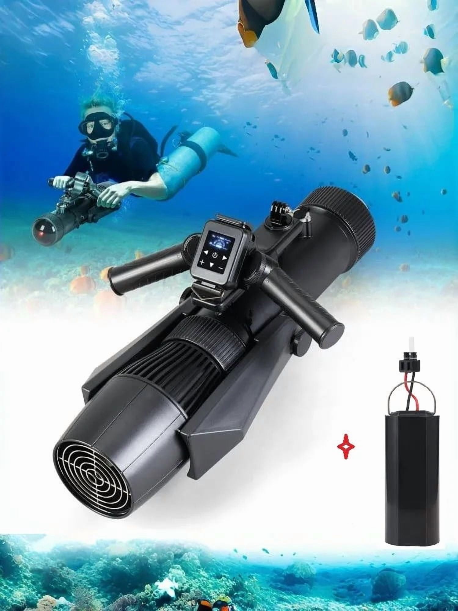 Camolech Sea Scooter Underwater Propeller With Removable Battery 700W ...