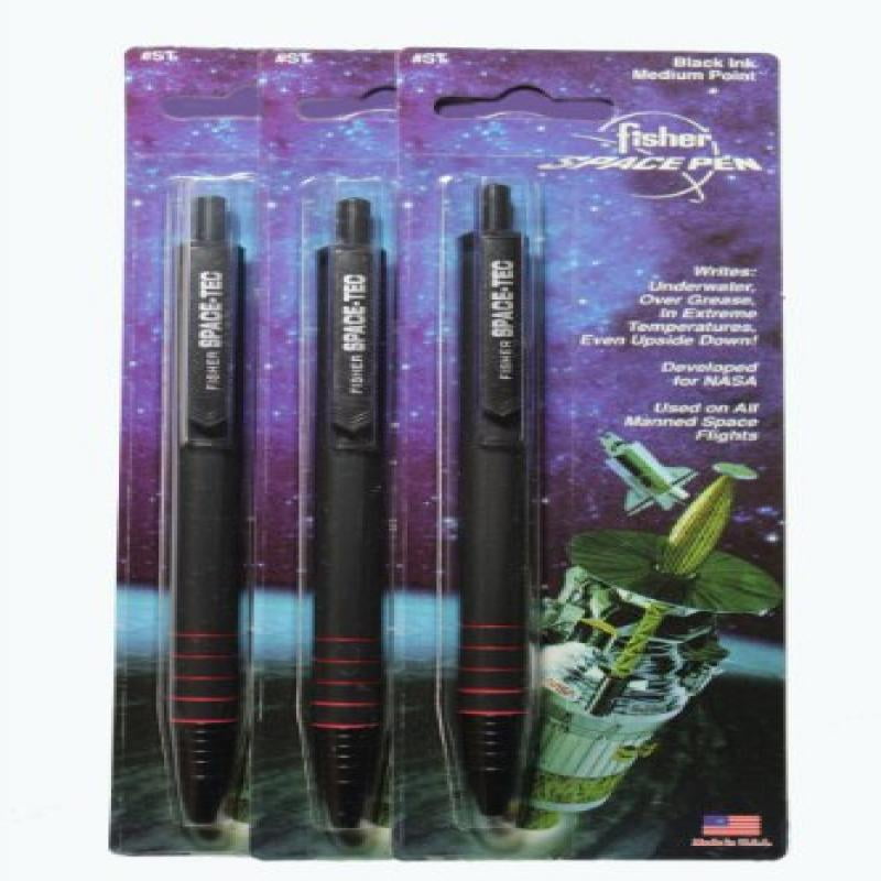 3 Pack Fisher Space-Tec Retractable Space Pens - Best Buy - Walmart.com