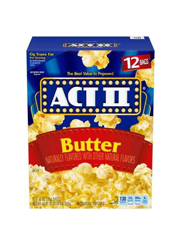 Act II Popcorn in Popcorn - Walmart.com