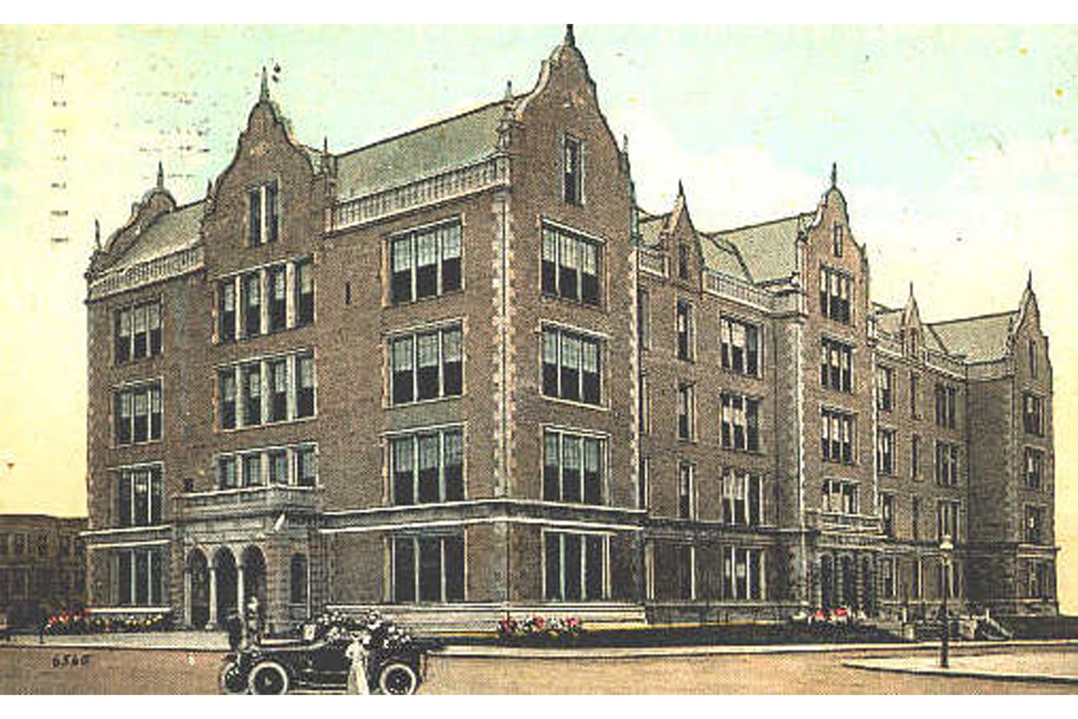 24x36 gallery poster, Bay Ridge High postcard 1920 - Walmart.com