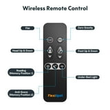 Flexispot Twin XL Adjustable Bed Frame with Wireless Remote, Zero ...