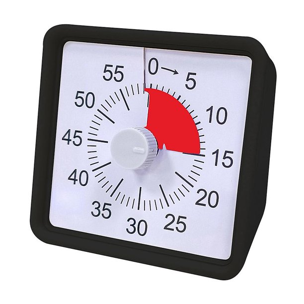 60 Minute Visual Timer For Kids, Visual Countdown Timer For Office ...