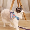 AOOOWER Sueded Cats Walking Vest Easy To Wear Reflective Design ...