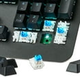 onn Gaming Mechanical Keyboard with Blue Switches, Adjustable 16.8M LED ...