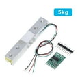 Load Cell Weight Sensor 1KG 5KG 10KG 20KG HX711 Module Electronic Scale ...