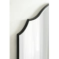 Kate and Laurel Leanna Large Modern Wide Horizontal Arch Wall Mirror ...