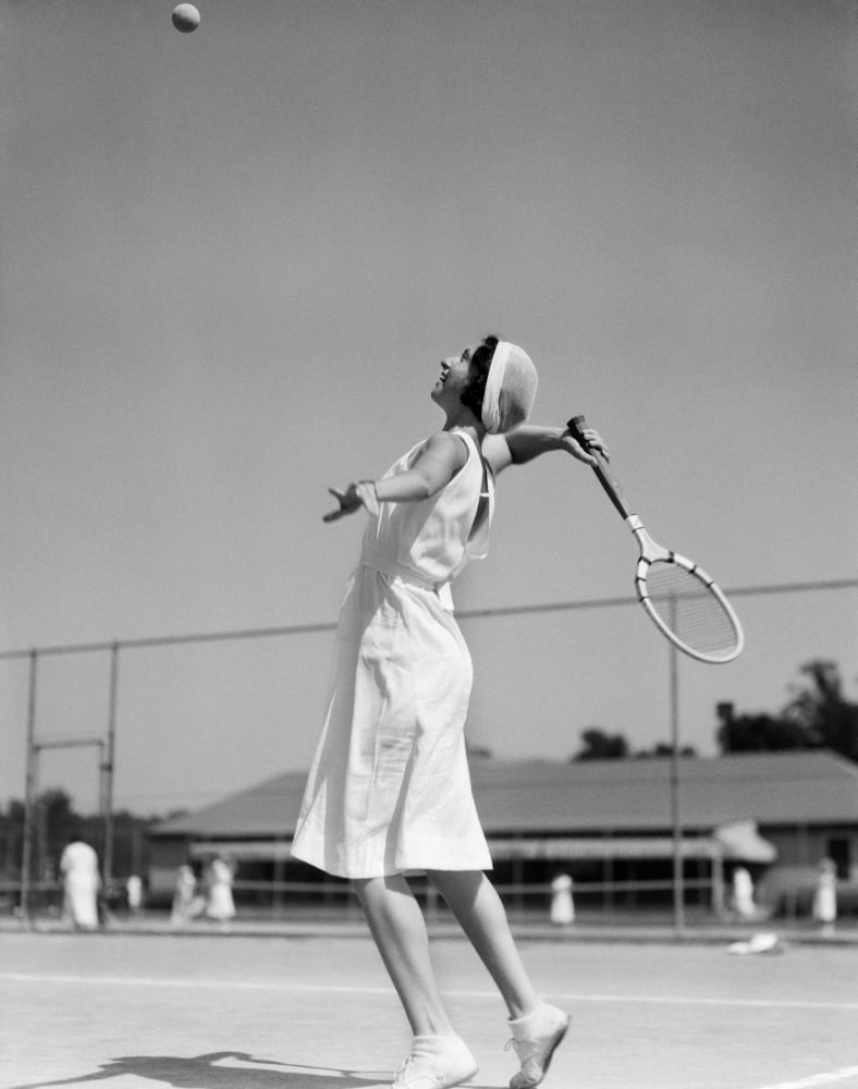 Home Décor Tennis Player Poster Vintage Advertising Poster Retro Tennis ...