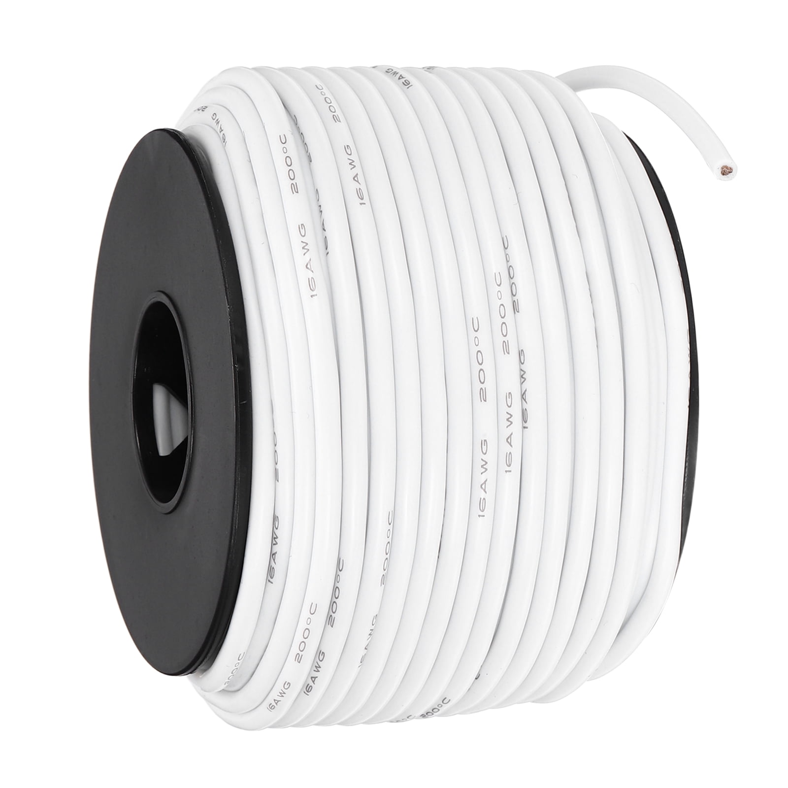 Click here for Uxcell 16 Awg Flexible Silicone Wire 30.5m/100ft T... prices