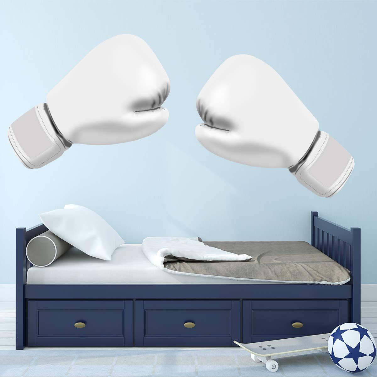 VWAQ Boxing Gloves Wall Decals - Sports Vinyl Stickers Home Gym Decor ...