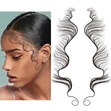 Hair Edge Tattoo Stickers Hairline Tattoo Sticker Template Fake Hair ...