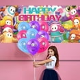 Fall Guys Party Supplies Plates Decorations Birthday Cake Topper Banner ...